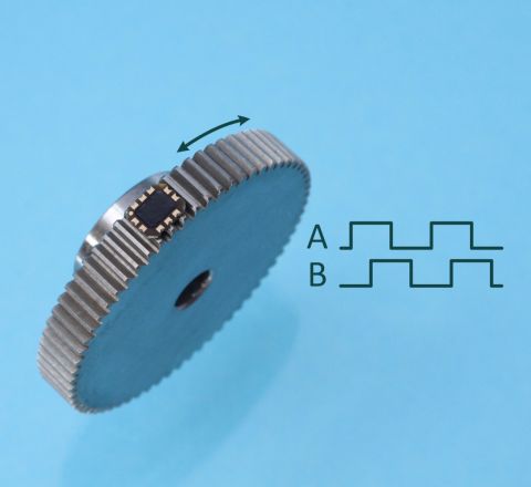 Inductive Gear Speed Sensor with AB outputs | POSIC